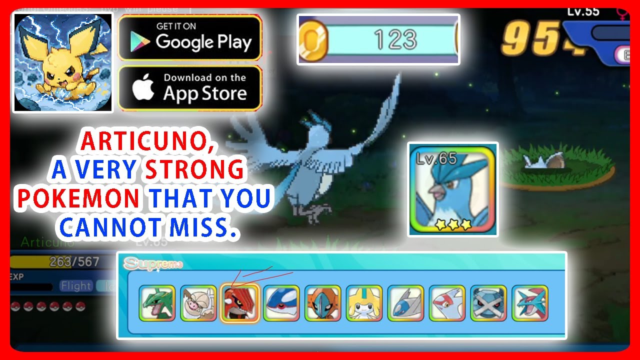 Pocket Pixel - Summon 100 times Gen 3 to get Groudon & Articuno's ...