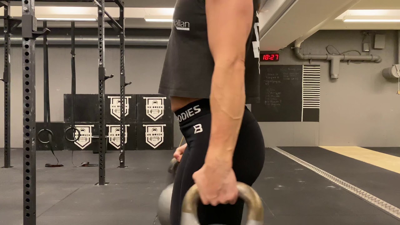 Farmers walk med 2 x KB - YouTube