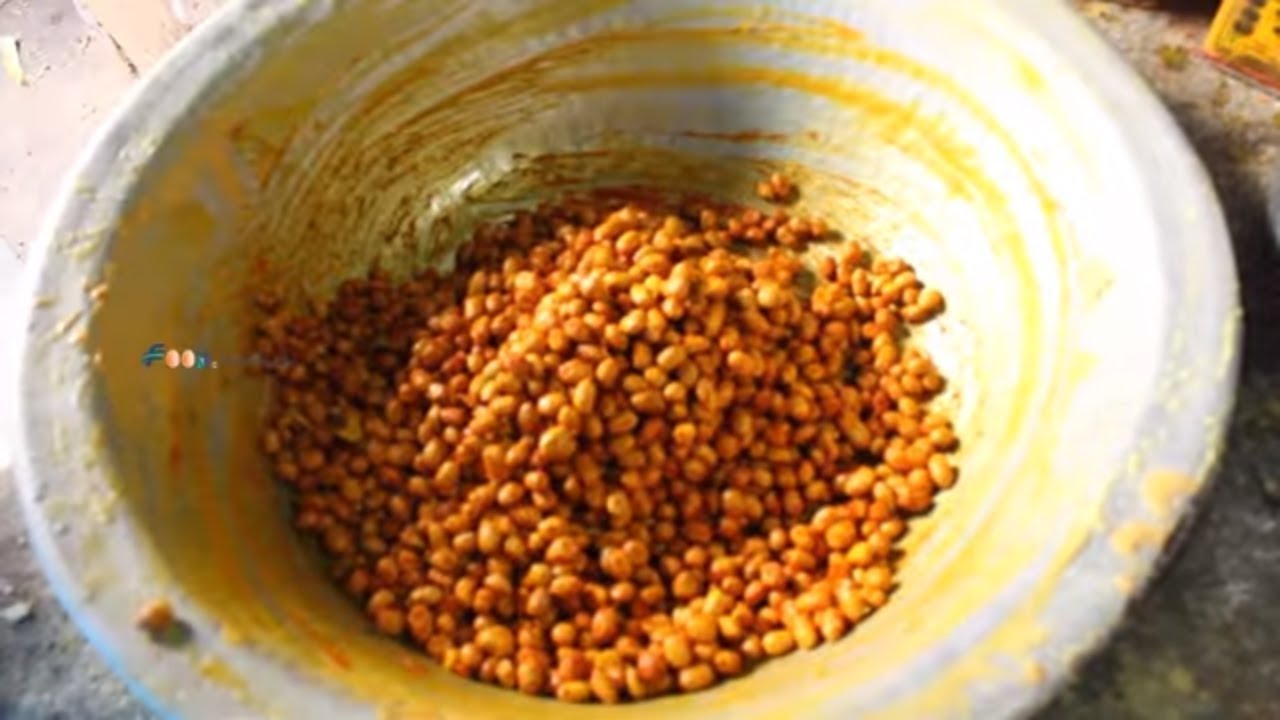 How to Prepare Masala Peanuts Recipe || palli pakodi indian Recipes By ...