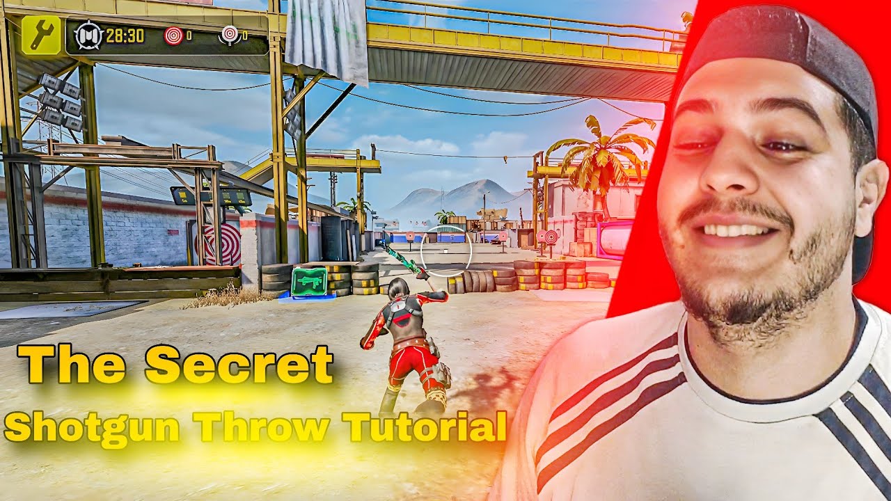 Shotgun Throw Tutorial Easy Step season 8 codm الطريقة الصحيحة لعمل حركة رمي الشوتجن في كود ...