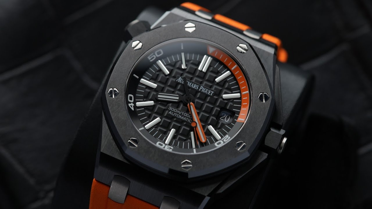 This Or A Rolex Submariner?? | AP Ceramic Diver 15707CE - YouTube