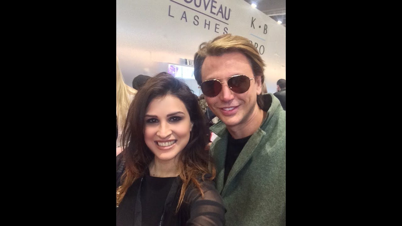 lovely day at Professional Beauty and lovely to see Jonathan Cheban ...