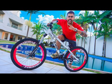 COMPREI UMA NOVA BIKE DE GRAU * HUPI *