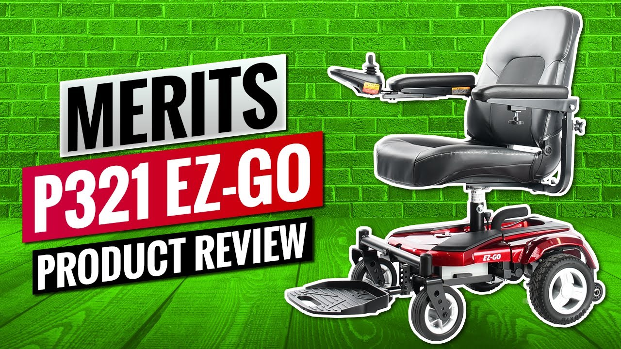 Merits P321 EZ-GO Power Chair Review [2022] - YouTube