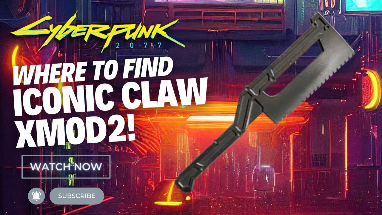 Cyberpunk 2077 Update 2.1 Where to Find Iconic Claw XMOD2! - YouTube