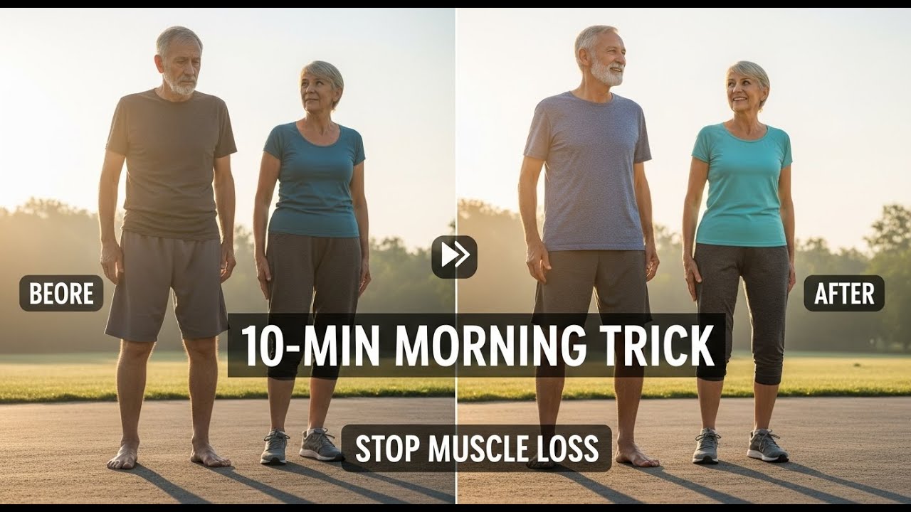 The 10 Minute Morning Trick to Prevent Muscle Loss in Legs for Seniors ...