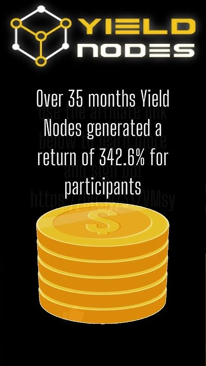 Generate passive income with Yield Nodes masternodes #shorts #crypto # ...