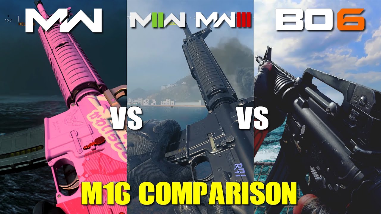 Call of Duty Modern Warfare vs Modern Warfare II/Modern Warfare III vs ...