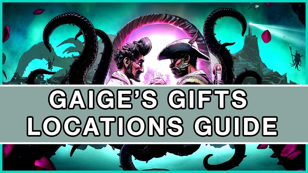 Borderlands 3 - All Gaige’s Gifts Locations Guide - YouTube
