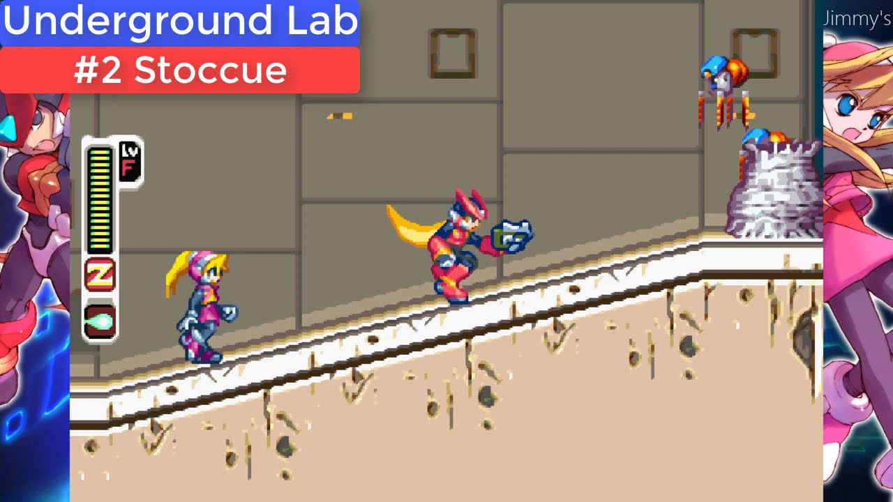 Megaman Zero - All Cyber Elves in Underground Lab [1] - YouTube
