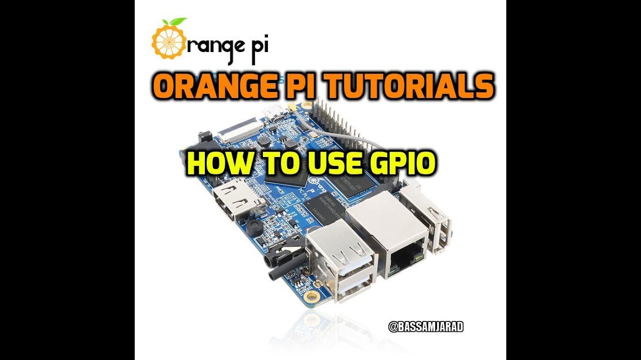 Orange PI GPIO LED Animation - YouTube