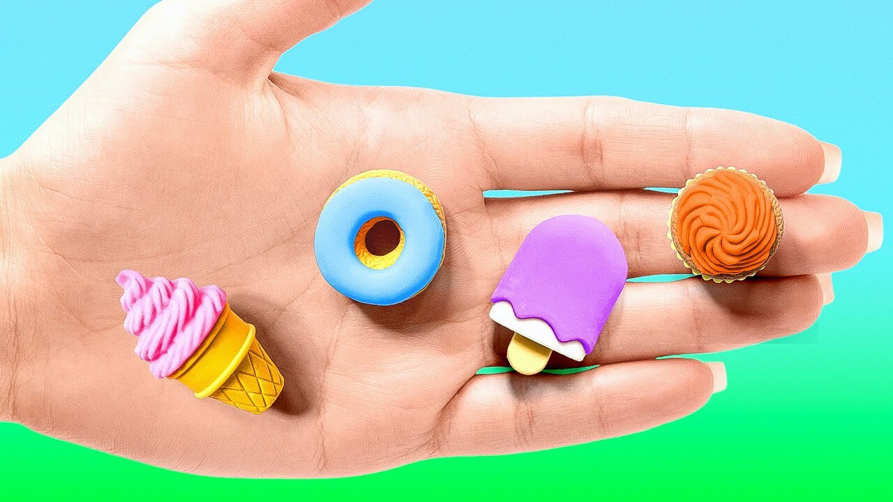 LOVELY MINI CRAFTS AND POLYMER CLAY DIY IDEAS - YouTube