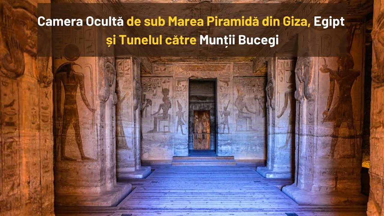 Camera Oculta de sub Marea Piramida din Egipt si Tunelul spre Muntii ...
