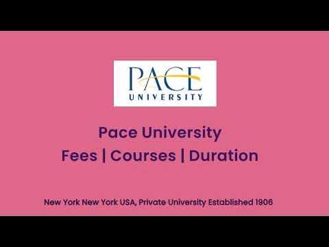 Pace University - USA | Courses | Tuition Fees | Duration - YouTube