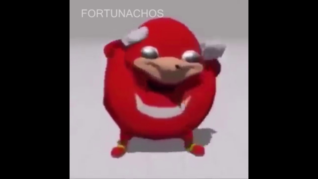 UGANDA KNUCKLES 100% MOTIVADO - YouTube