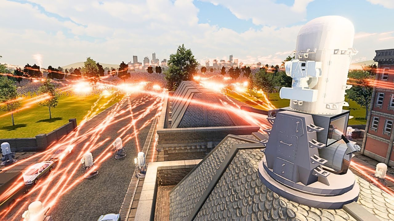 CIWS R2-D2 Defending City Surrounded By 4,000,000 Killer Zombies - UEBS ...