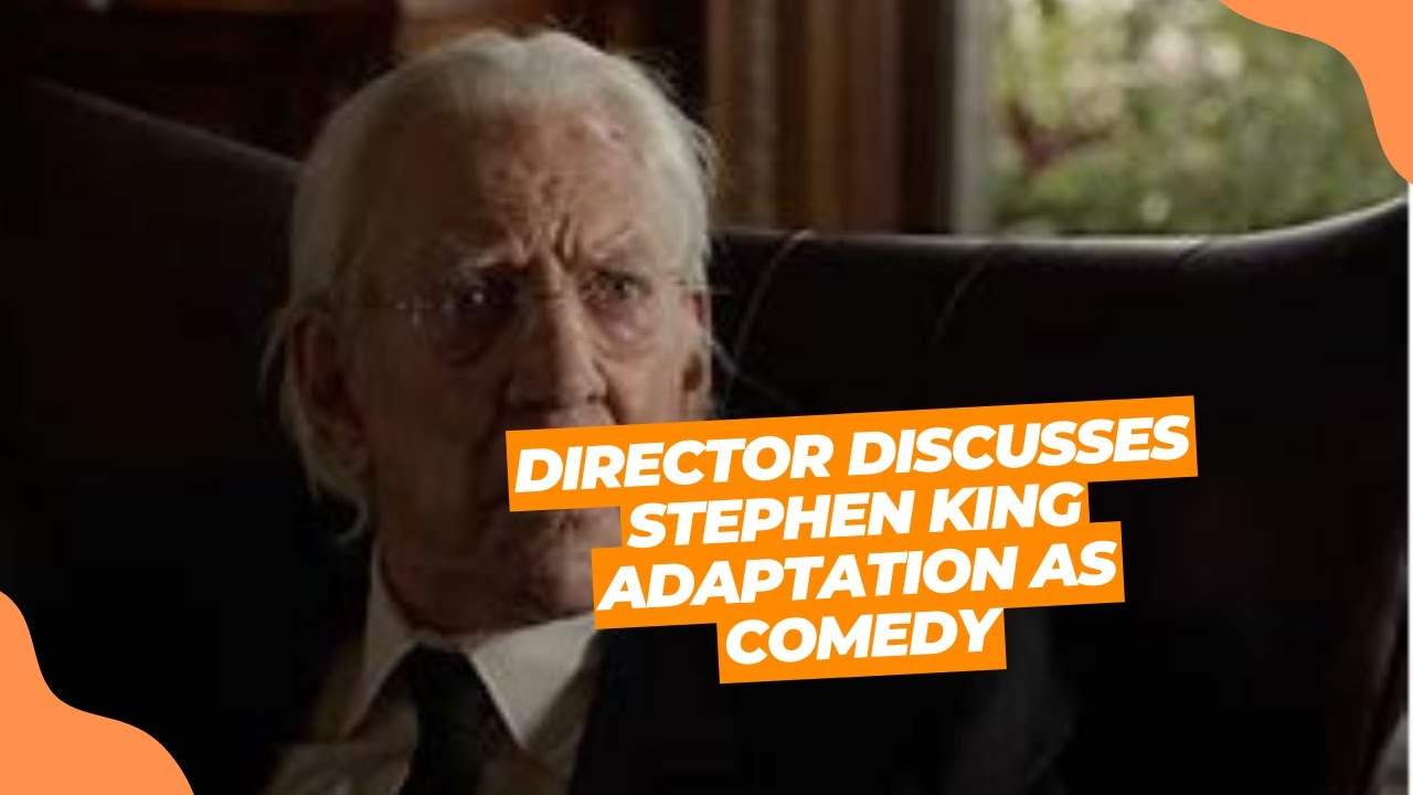 Director Discusses Stephen King Adaptation as Comedy - YouTube