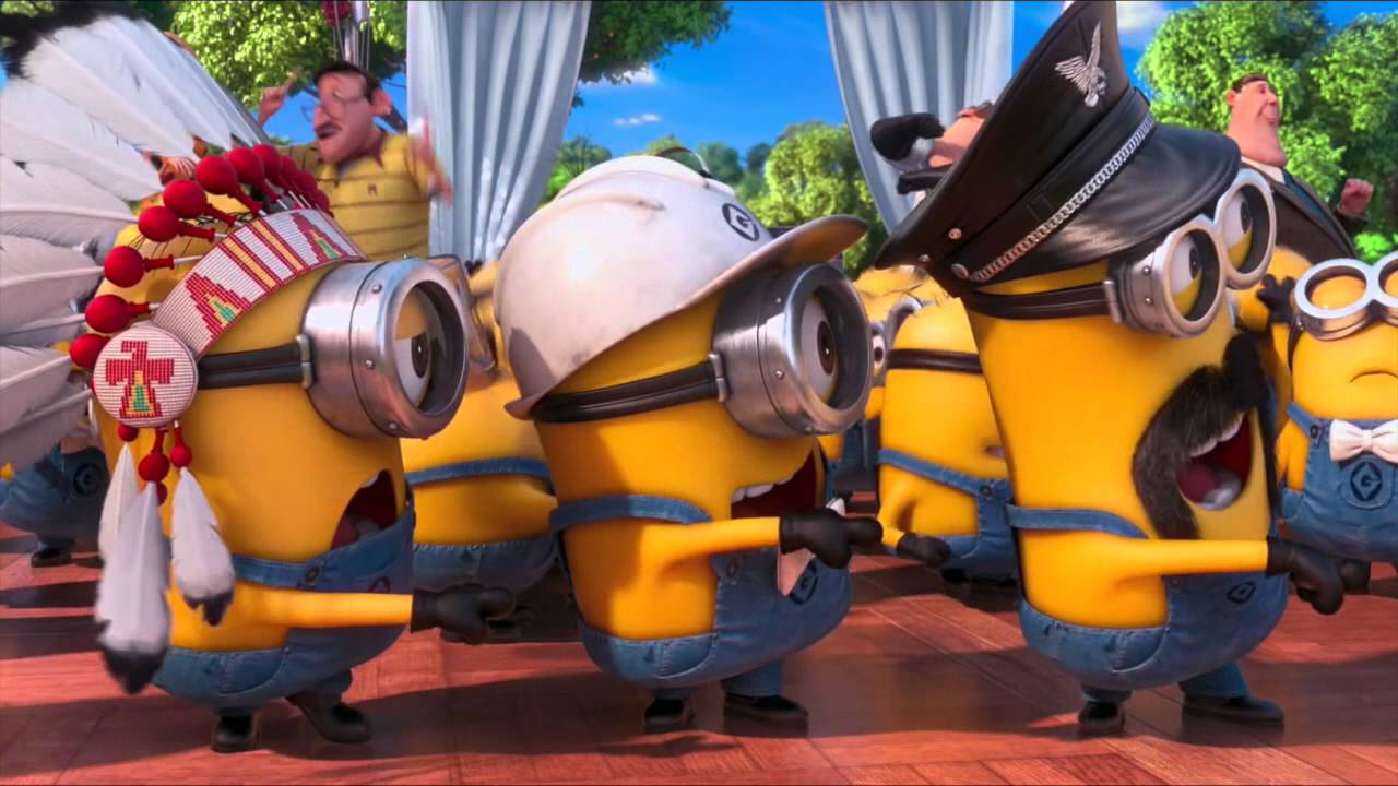 MINIONS , a melhor versão de todos os tempos - " Vou espalhar o amor ...