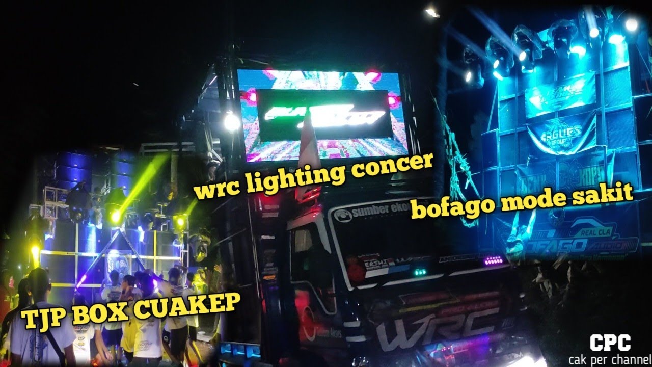 WRC LIGHTING ALA CONCER.TJP AUDIO BOX CAKEP.BOFAGO MODE SAKIT.KARNAFAL ...