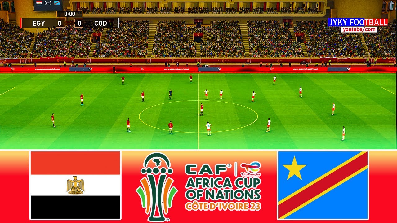 Egypt vs Congo DR 1/8 Final AFCON 2024 - Full Match All Goals HD ...