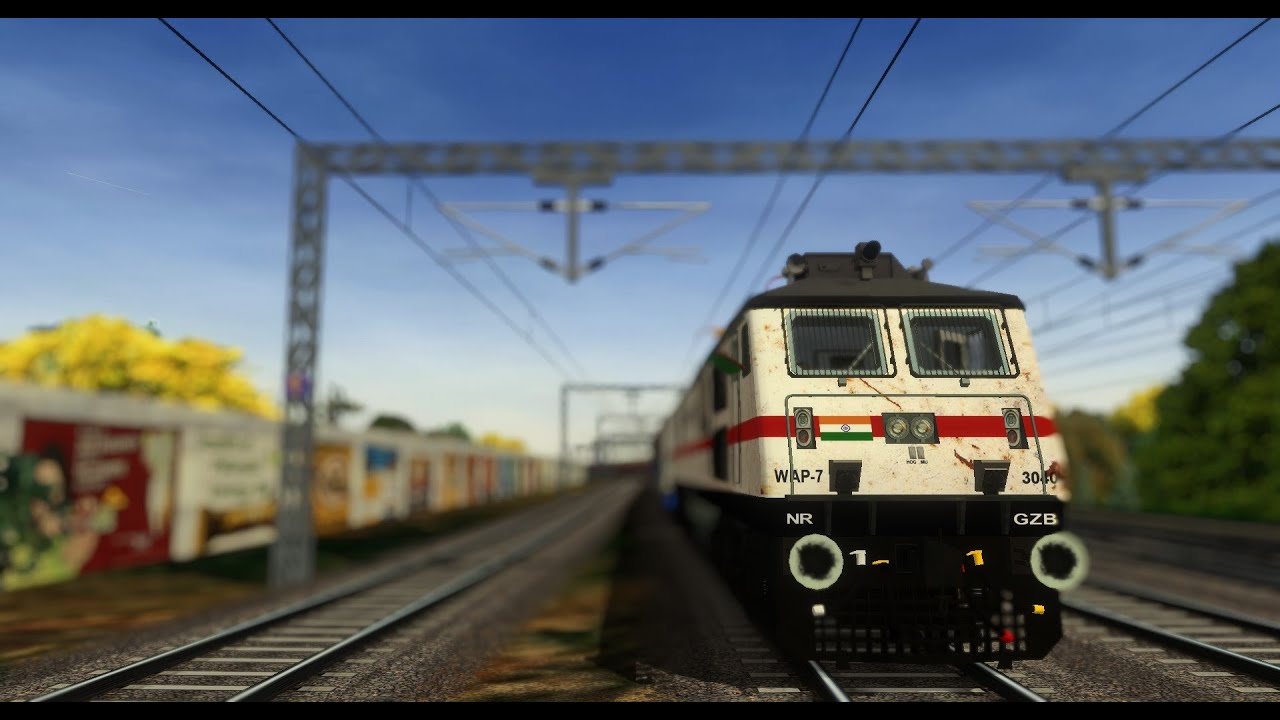 MSTS - 12449 - Goa Sampark Kranti Express #msts #livestream # ...