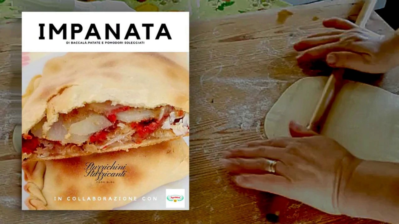 Impanata Siciliana di Baccalà, patate e pomodori soleggiati (Agriblea ...