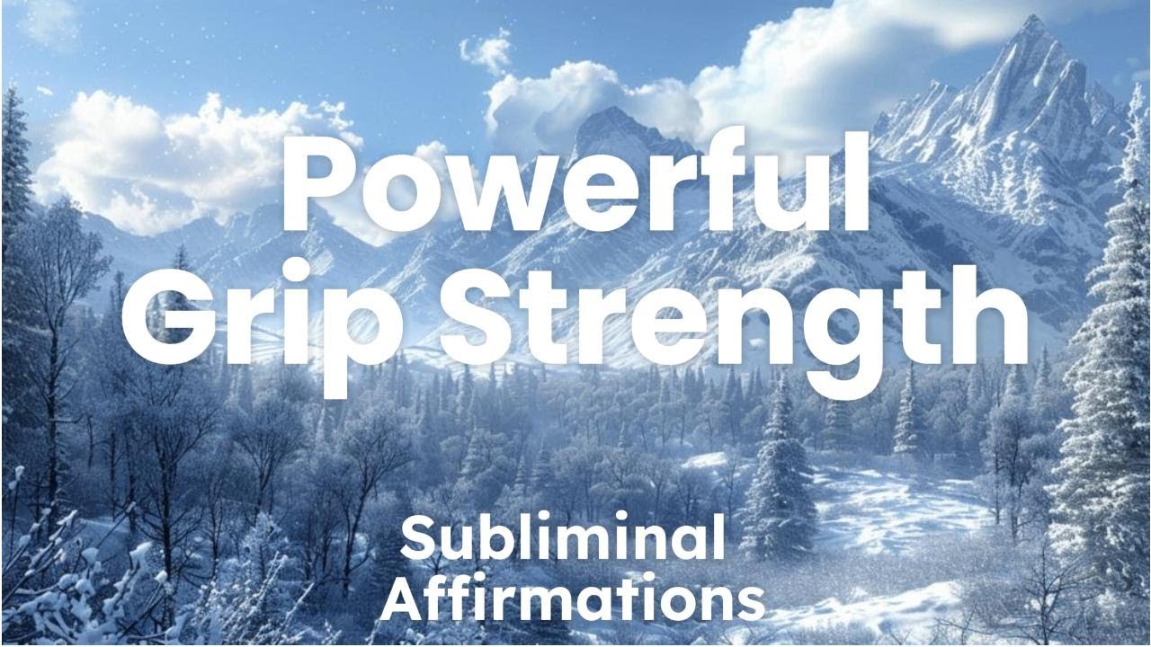 INSANE Grip Strength in DAYS! 💪 Subliminal Affirmations for Superhuman ...