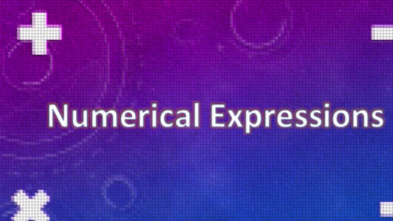 Numerical Expressions YouTube numerical-expressions-youtube
