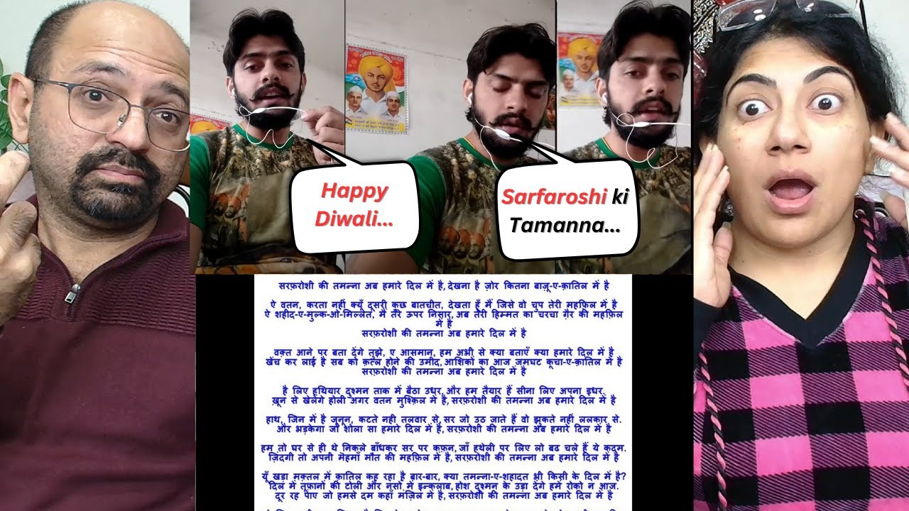 Lawrence Bishnoi sings Patriotic poem - Sarfaroshi ki Tamanna ! - YouTube