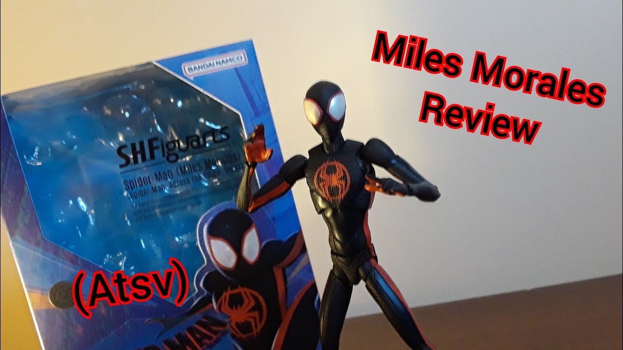 Sh Figuarts Spiderman Miles Morales review (atsv) - YouTube