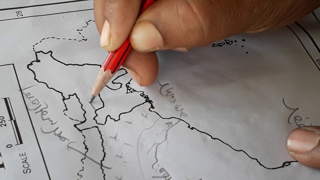 Geography India Map Pointing at Beau Bungaree blog