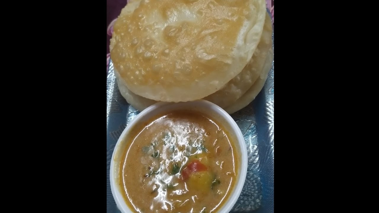 saag puri soft and tasty#cookingvideo #cooking - YouTube
