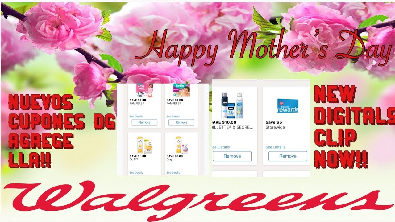 New digitals for Walgreens clip now!! / Nuevos digitales para Walgreens ...