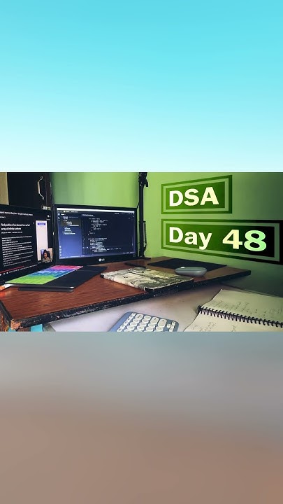 Day 48 Data Structures and Algorithms ↘️Timelapse ↙️#100daysofcoding - YouTube
