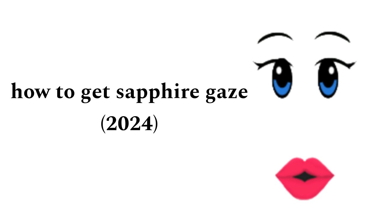 How to get sapphire gaze! (2024) - YouTube