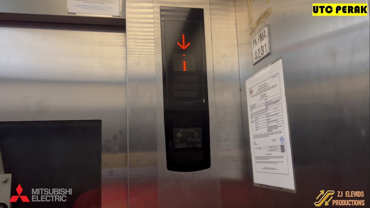 Mitsubishi Elevator at Urban Transformation Centre (UTC) Perak, Ipoh ...