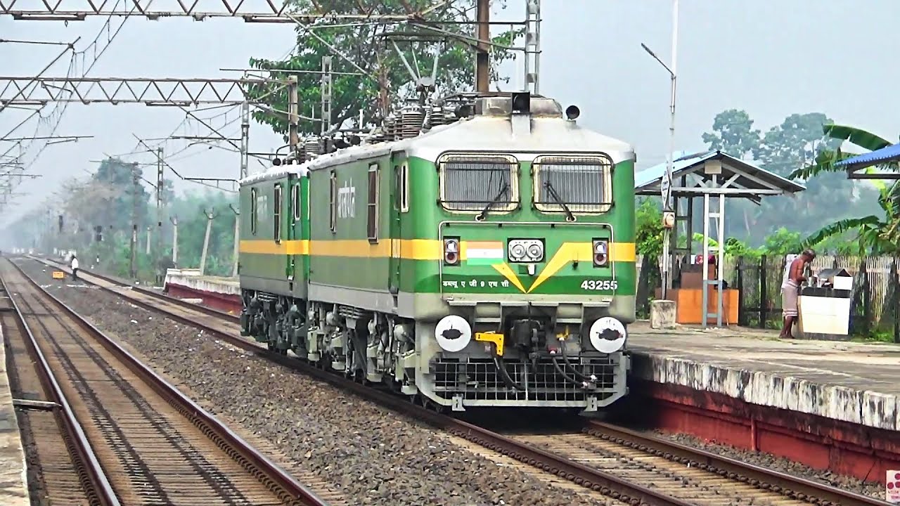 Brand new & well shiny twin Freight special WAG-9 Locomotive - YouTube