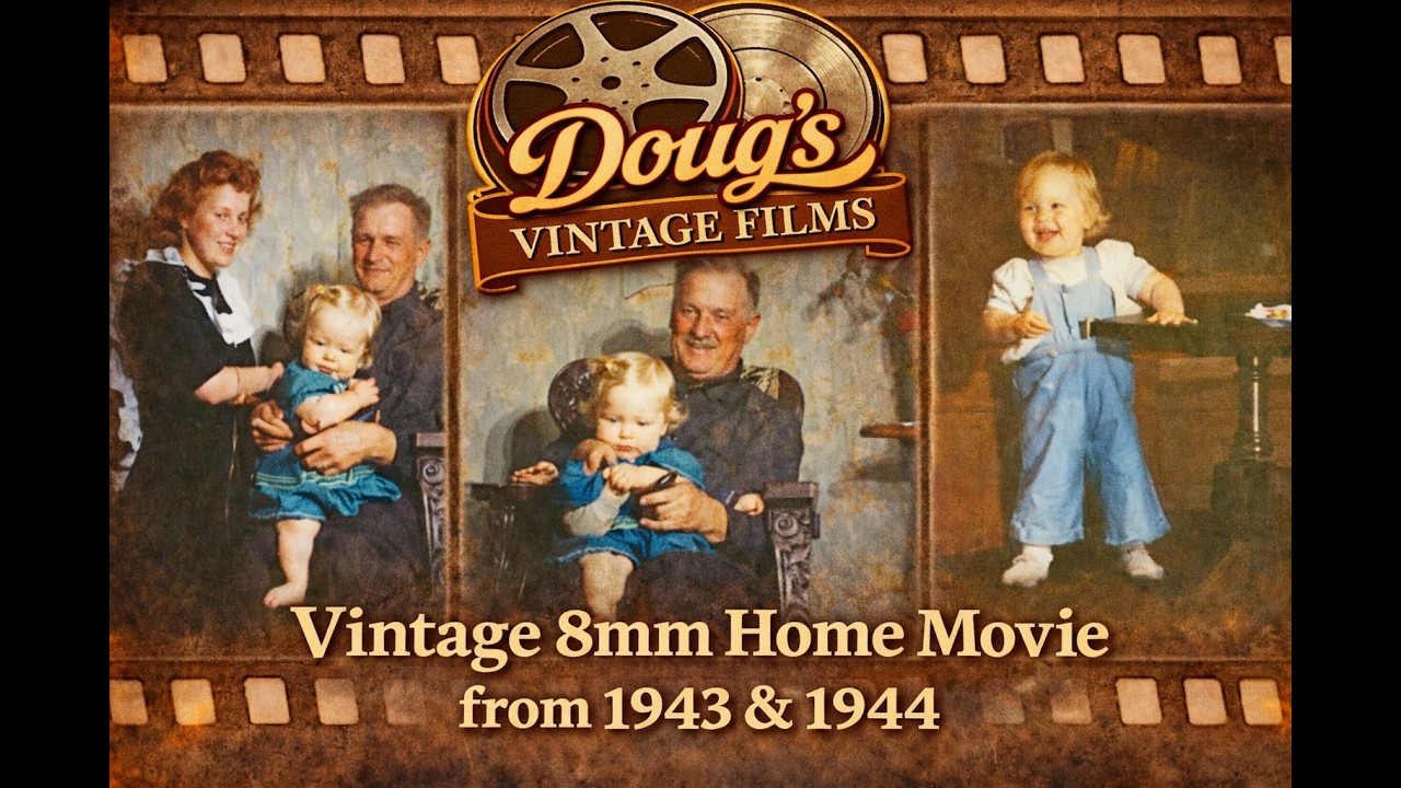 Vintage 8mm Home Movie from 1943 & 1944 #filmarchiving #lifeinreels # ...