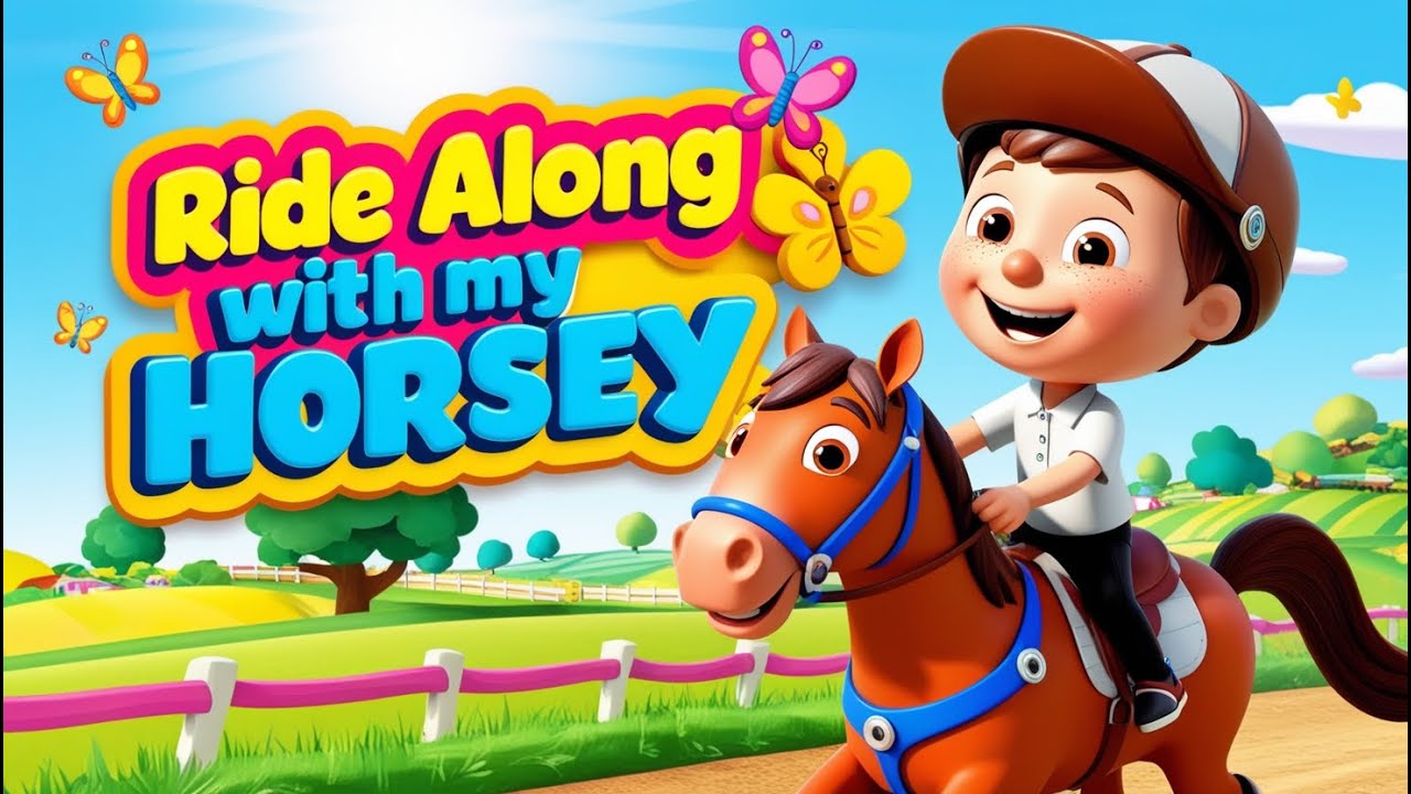 Learn Counting with My Horsey 🐴 | Fun Adventure Song for Kids | Ride ...