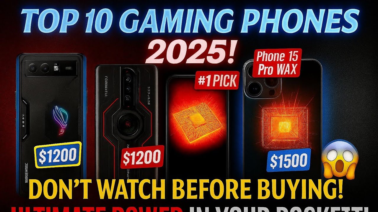 Title:* *Top 10 Gaming Phones of 2025 — Insane Specs, Prices & Features ...