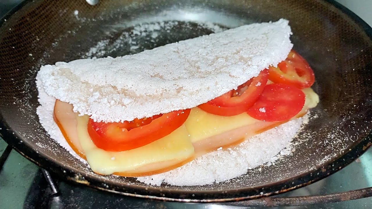 TAPIOCA RECHEADA - LANCHE FIT PRA REEDUCAÇÃO ALIMENTAR - SECA FRAN ...