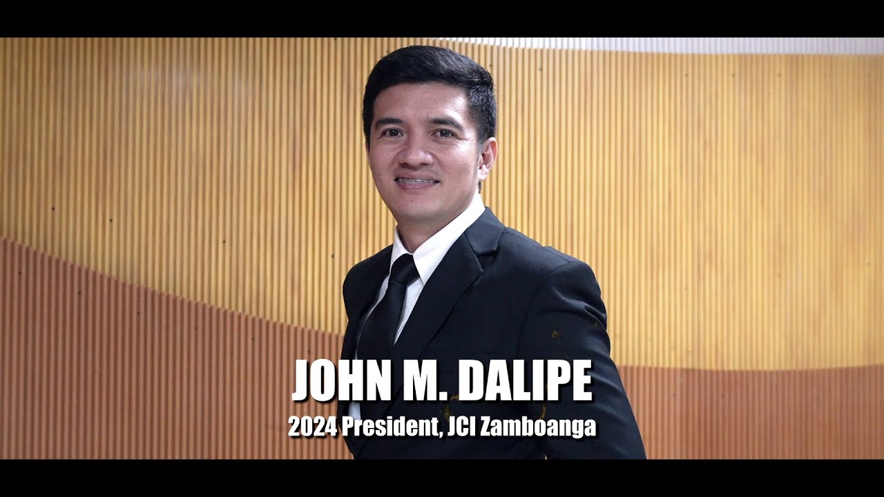 76th JCI Zamboanga President Mayor John Dalipe | Induction Ceremony ...