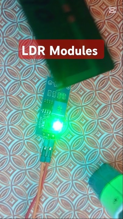 ldr Modules day night sensor diy - YouTube