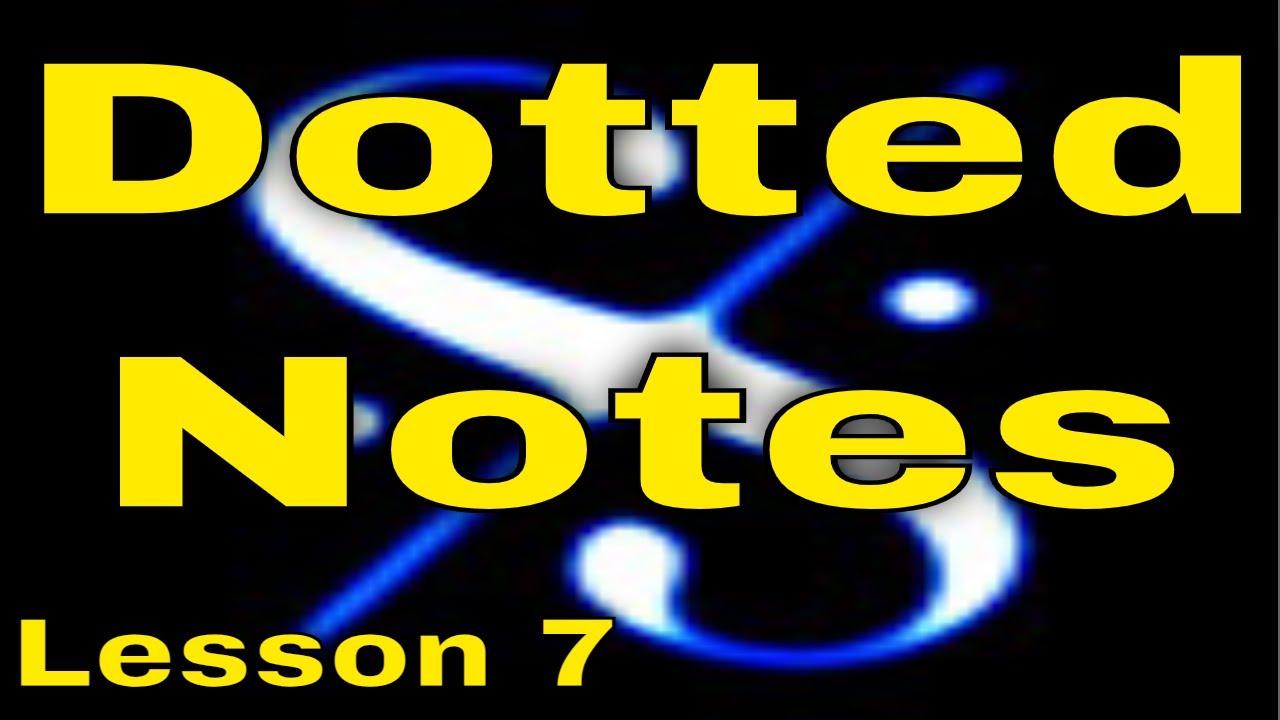 🎼 Grade 1 Music Theory - Dotted Notes - Lesson 7 - YouTube