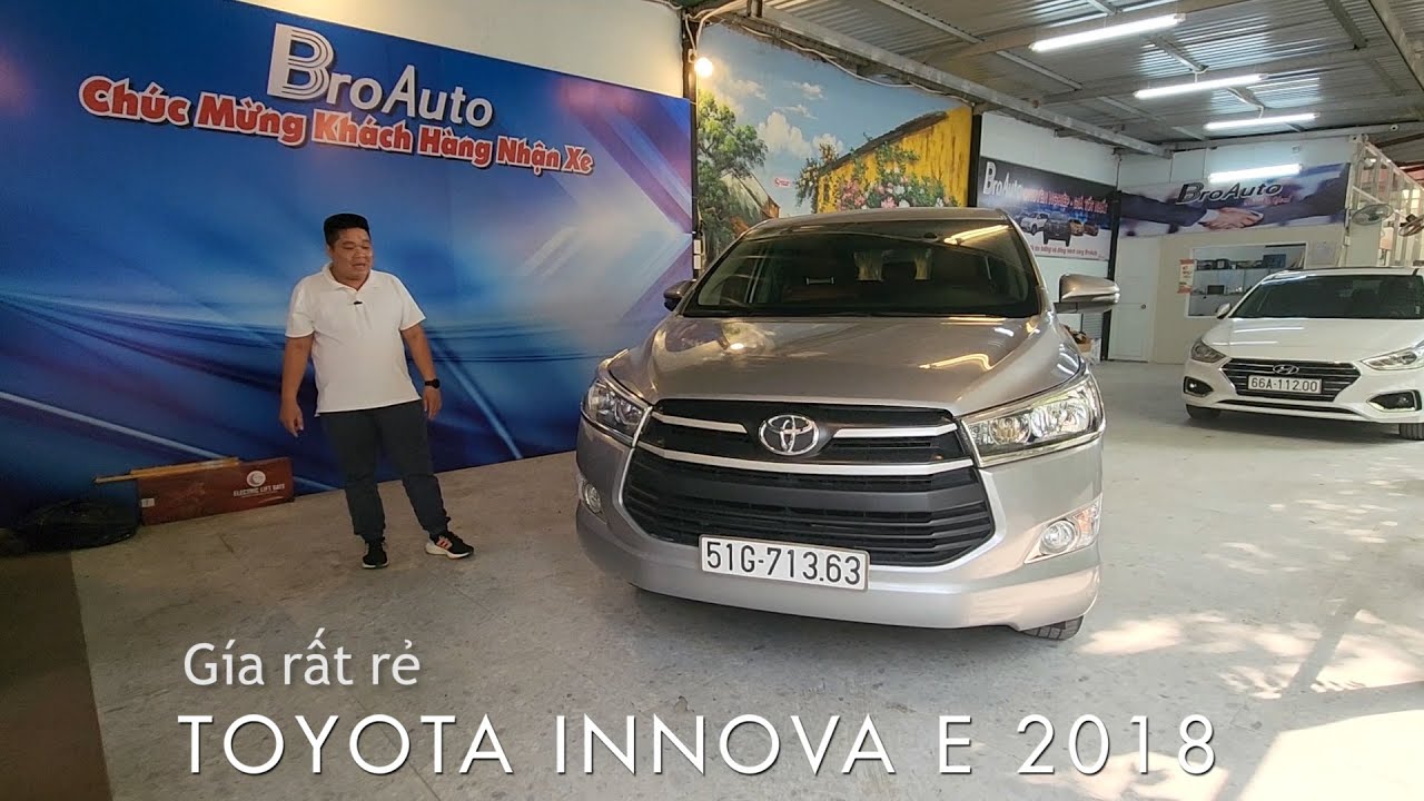 Toyota Innova E 2018 đi chuẩn hơn 5 vạn km mà GIÁ RẤT RẺ | 0931 22 66 ...