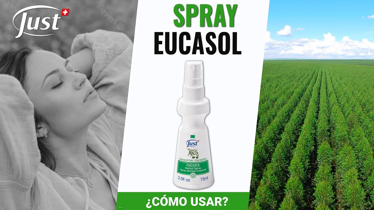 Eucasol Just Como usar Spray de Eucalipto #swissjust - YouTube
