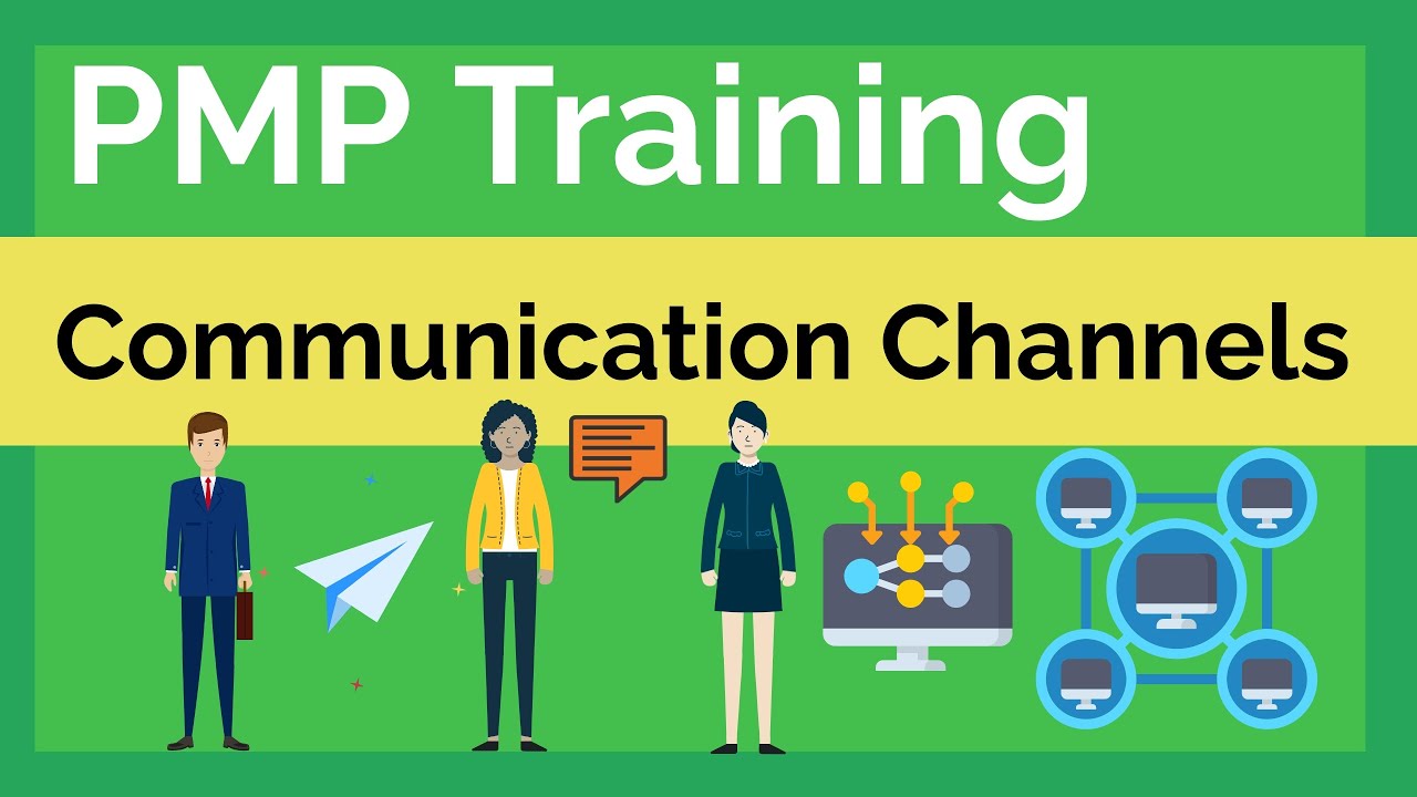 PMP Project Management - Communication Channels - YouTube