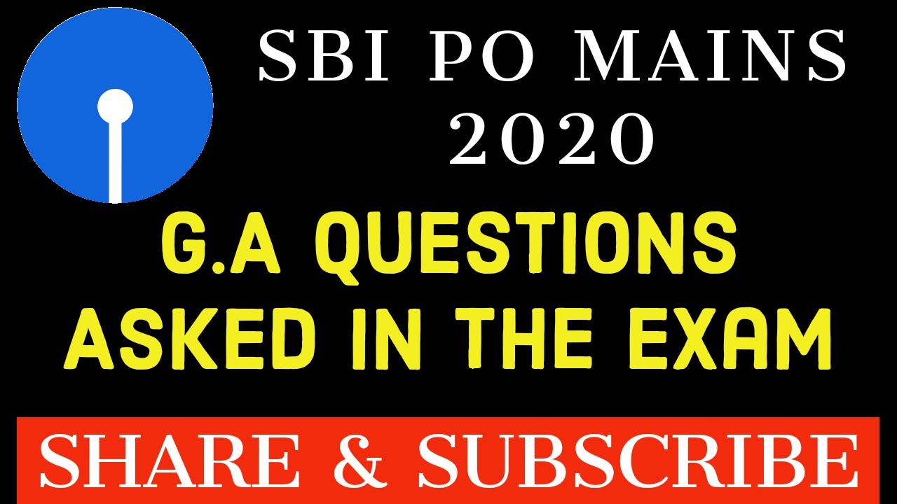 GA Questions Asked In SBI PO MAINS 2020 SBI PO MAINS General ga-questions-asked-in-sbi-po-mains-2020-sbi-po-mains-general