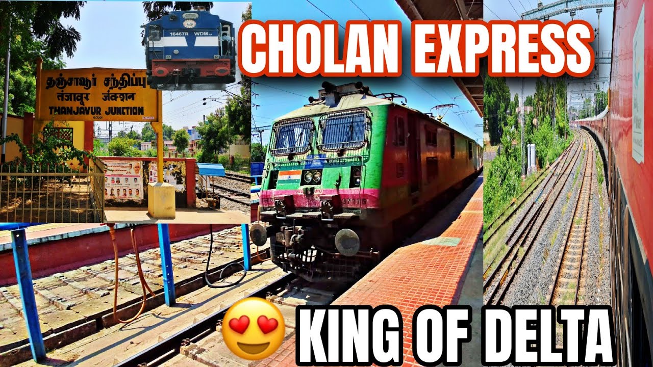 🚂 22676 CHOLAN EXPRESS UNRESERVED PARITHABANGAL - YouTube