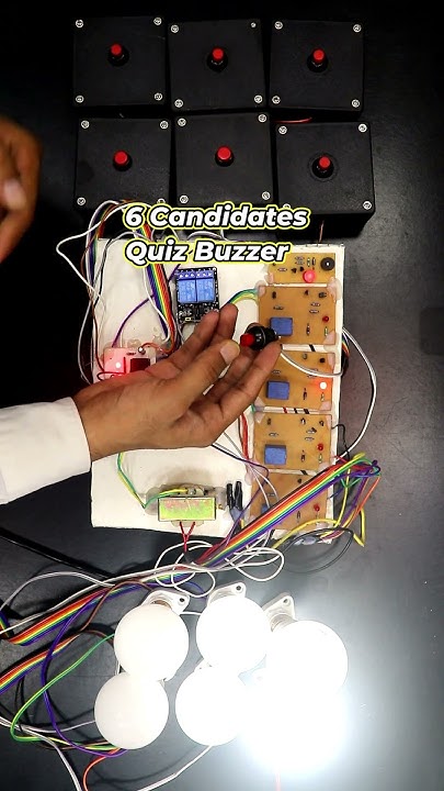 interactive 6 Candidates Quiz Buzzer System for Classroom Fun! - YouTube